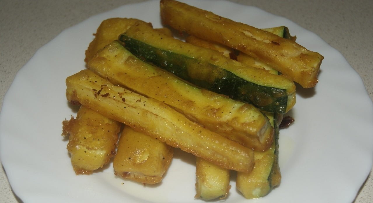 Dovlecei prăjiți în friteuza cu aer — ThePOC