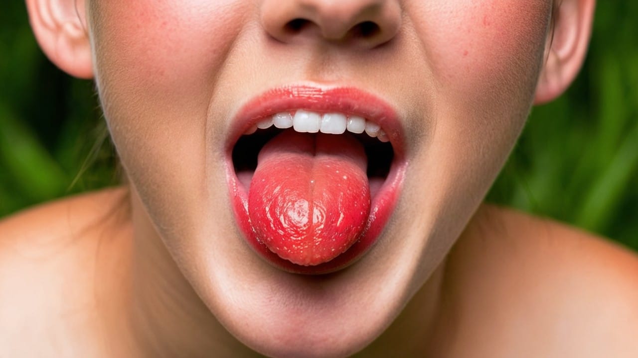 Ce produce petele roșii pe limbă? — ThePOC